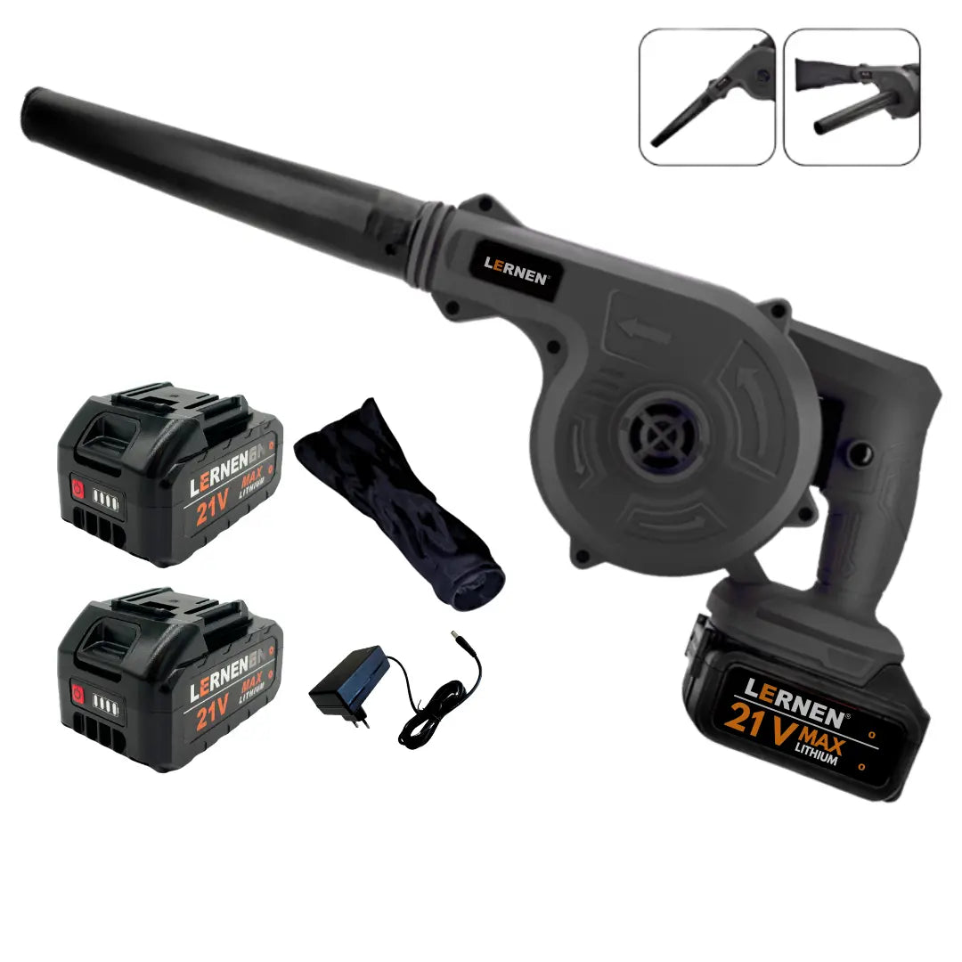 Sopladora Aspiradora Lernen Inalámbrica Con 2 Baterías - Tokstock