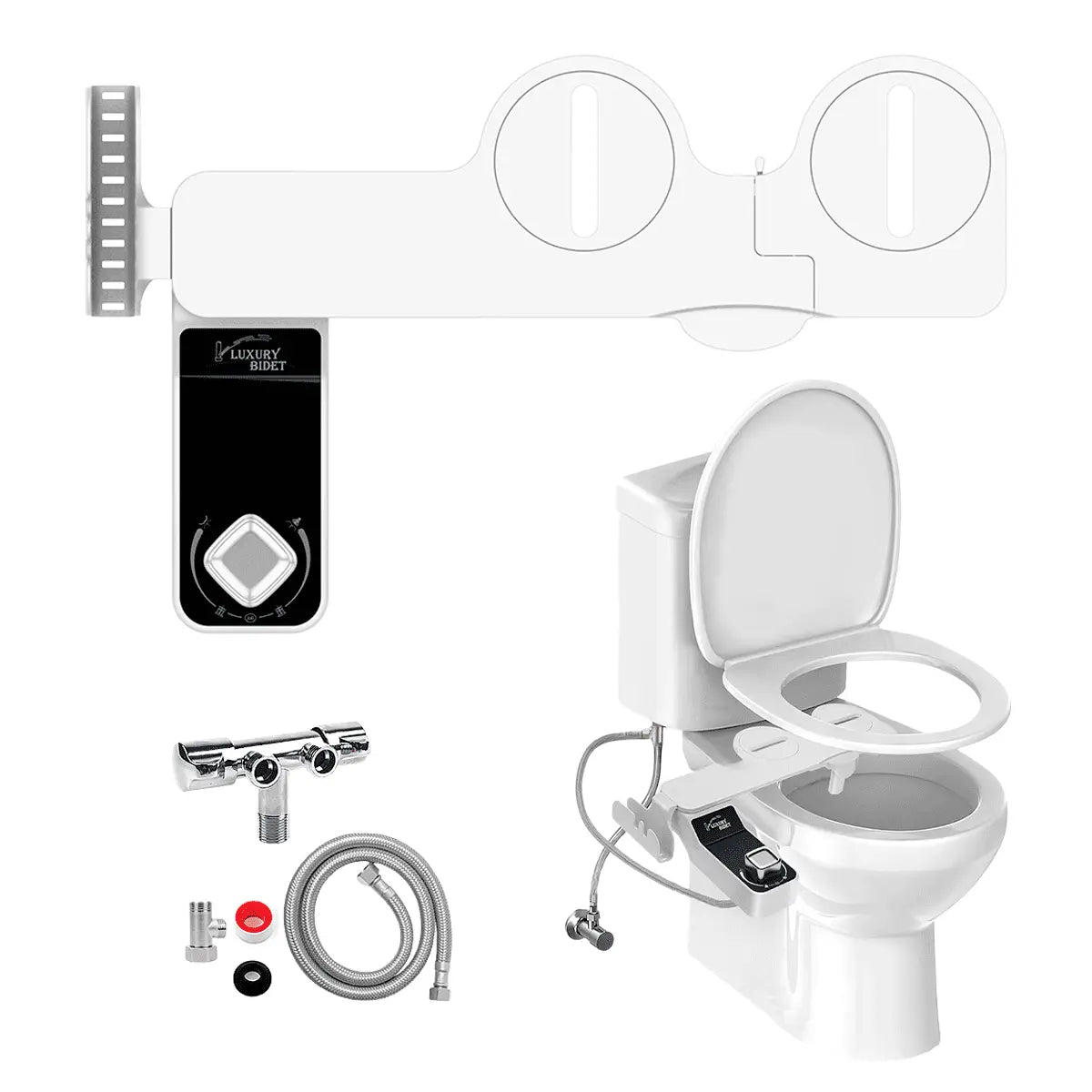 Bidet Wc Inodoro Ajustable Universal Homen - Tokstock